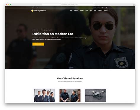 Security Free Security Service Website Template Colorlib