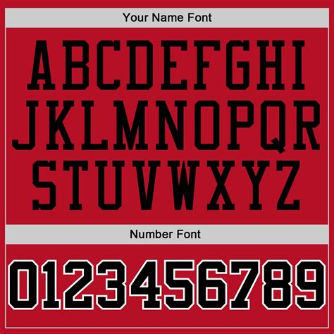 Custom Red Black White T Shirt