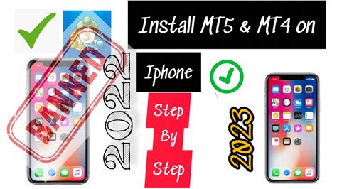 How To Downloadinstall Mt4 And Mt5 On Iphone Youtube