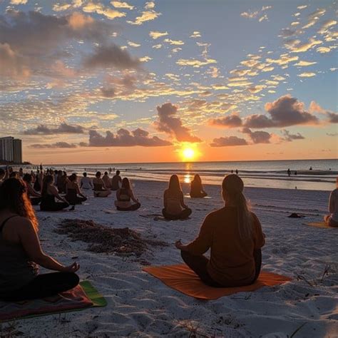 Free Sunset Beach Yoga Image Sunset Beach Yoga Download At Stockcake