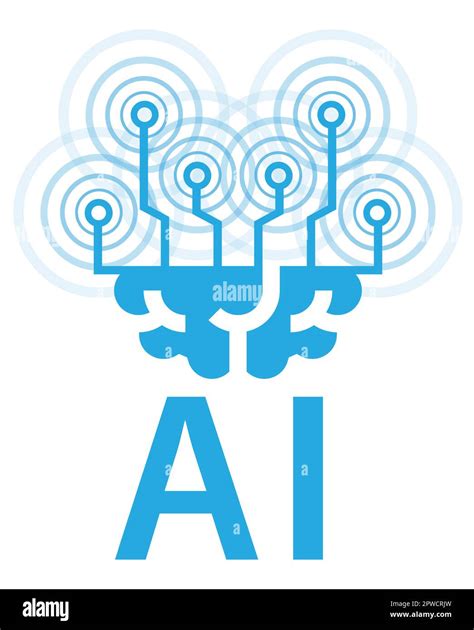 Brain With Artificial Intelligence Stock Vector Image And Art Alamy