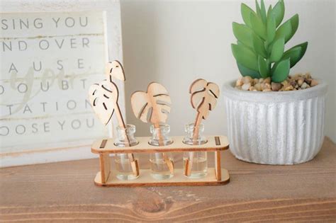 Houseplant Theme Tiny Propagation Leaf Diffusers Diffuser Bottle