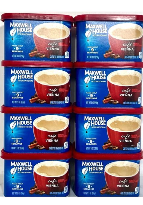 Maxwell House International Cafe Vienna 9 Oz Pack Of 8 Ebay