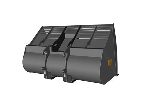 Werk Brau Light Material Wood Chip Loader Buckets For Wheel Loaders