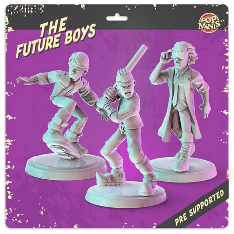 Pop Minis Back To The Future 3d Print Model Download Free