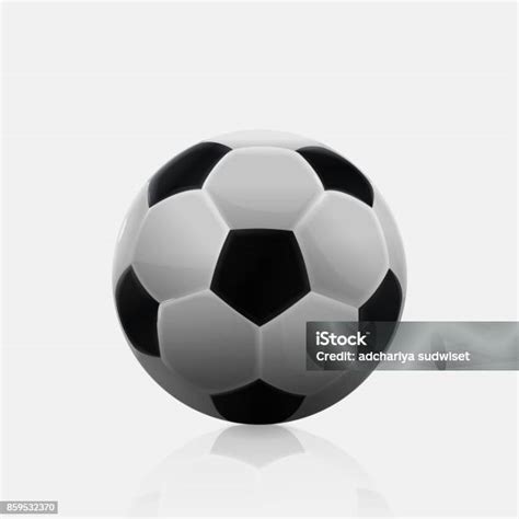 축구 공 흑백 색상 흰색 배경에 고립 벡터 일러스트 레이 션 3차원 형태에 대한 스톡 벡터 아트 및 기타 이미지 3차원 형태 가죽 건강한 생활방식 Istock