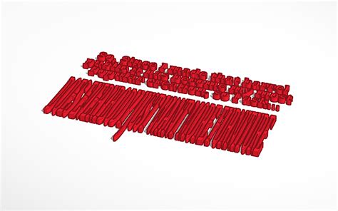 3d Design An Important Message Tinkercad