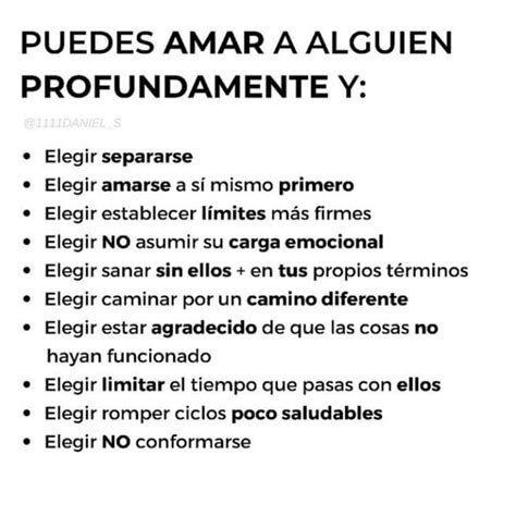 Puedes Amar A Alguien Profundamente Y Elegir Separarse Elegir Amarse