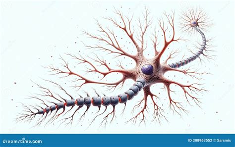 Neuron Anatomy Synaptic Transmission Detailed Neuronal Connections