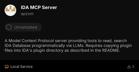 Ida Mcp Server Mcp Servers · Lobehub