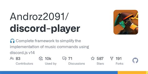 androz2091 discord player · discussions · github