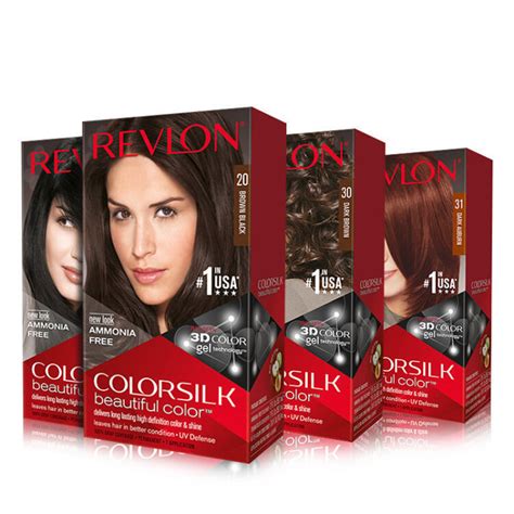 Zero Color Difference ผมตรงประกันภัย Revlon 3d Hair Dye Quick Cover