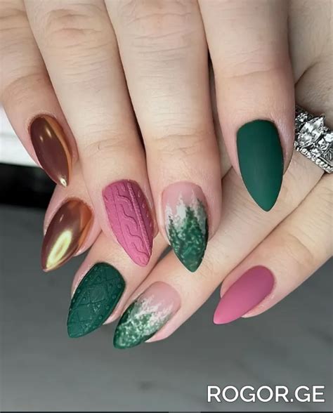 5 იდეა საახალწლო მანიკიურისთვის Rogor Ge