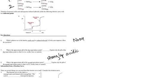 Solved Lab 6 Titration Of An Unknown Diprotic Acid Introduction Diprotic Acid Is An Acid That