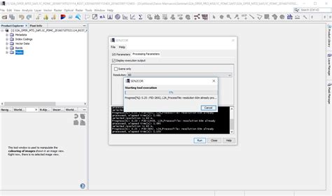 Error Excuting Sen2cor Sen2cor Step Forum