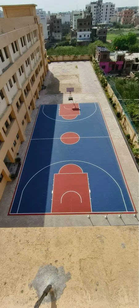 Acrylic Basketball Court Flooring At ₹ 50 Square Feet Thane Id