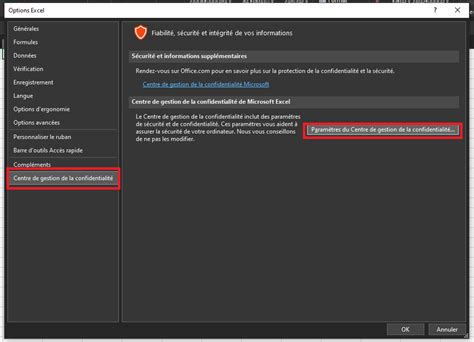 Activation des macros Excel guide détaillé
