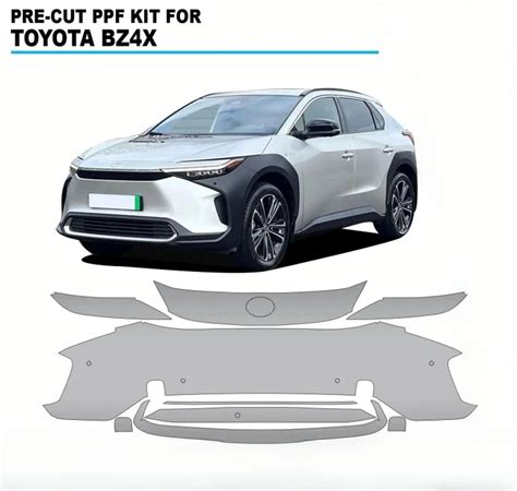 For Toyota Bz4x 2023 Up Tpu Bumper Hood Engine Scratch Resistant Self