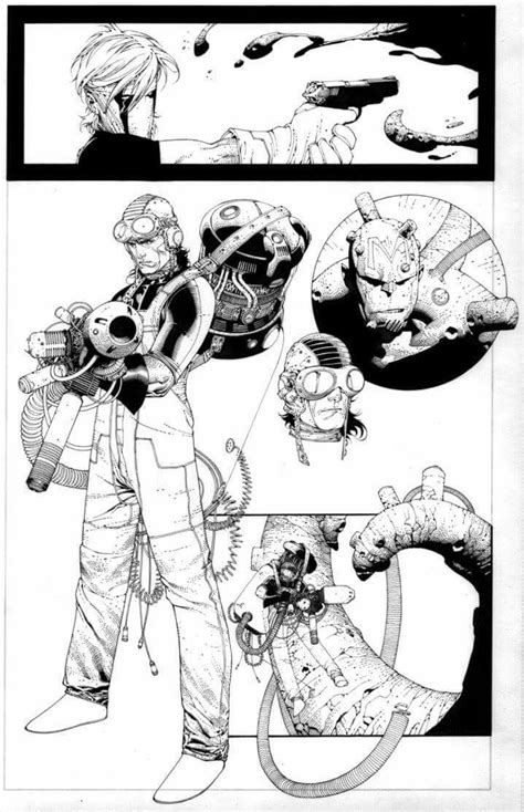 Travis Charest Indie Comics Art Travis Charest Comic Book Artwork
