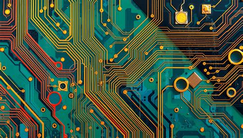 Abstract Circuit Board Design Free Download Ai Scribbles