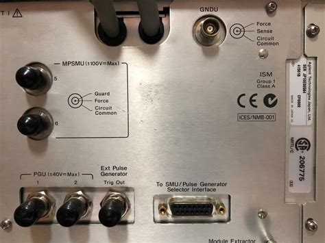 Agilent 41501b Smu And Pulse Generator Expander For Agilent 4155c4156c