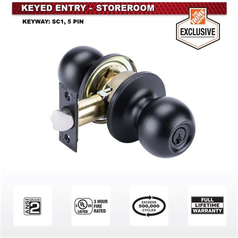 Upc 039208240178 Light Duty Commercial Storeroom Knob Ul 3 Hour Fire
