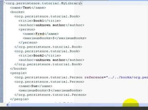 Eclipse And Java Introducing Persistence Lesson 9 YouTube