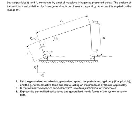Solved Let Two Particles P A And P B Chegg Com