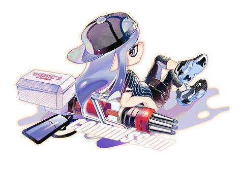 Safebooru 1girl Backwards Hat Baseball Cap Black Pants Black Shirt Blue Hair Commentary