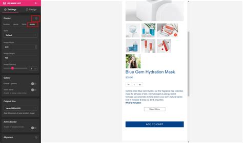 V Create A Product Image Slider On Mobile With The P Image List Help Center