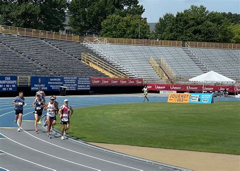 The Running Professor 5000 Meters In The Hot At The 2023 Usatf