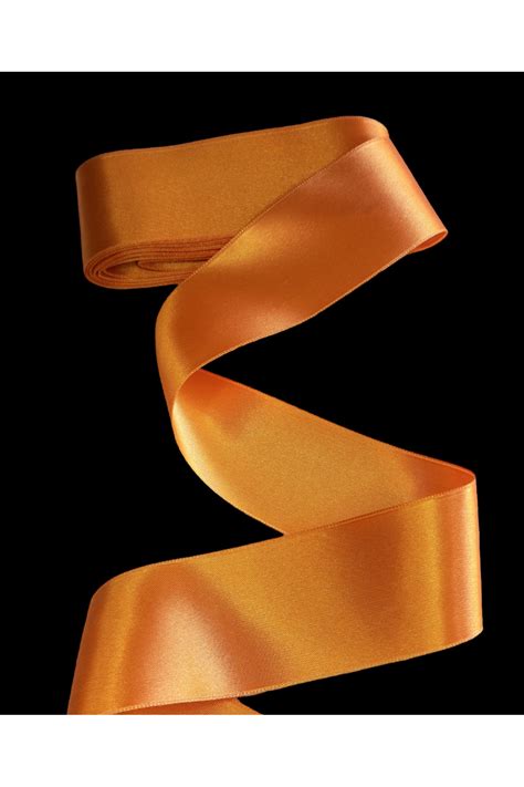 Yörük Tuhafiye Turuncu Saten Kurdele 6 Cm 10 Metre Bir Topsatenseten