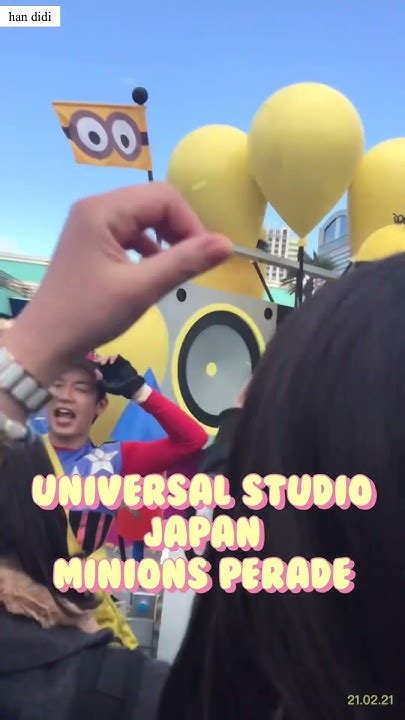오사카 유니버셜 스튜디오 재팬 미니언즈 퍼레이드 Youtube