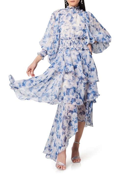 Long Sleeve Floral Dresses For Women