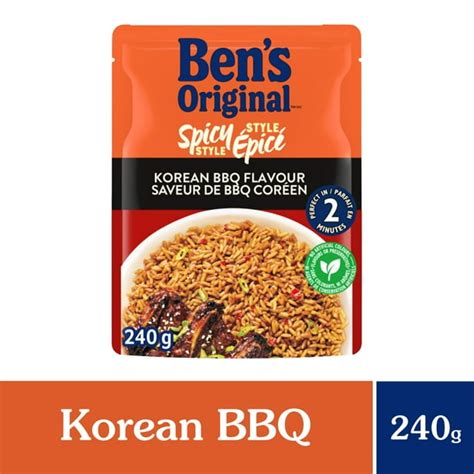 Bens Original Spicy Style Korean Bbq Rice Side Dish 240g Pouch