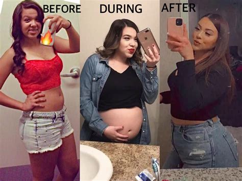 Pregnancy Made Me Thick 😮‍💨🤰🏻🍑 Rbeforevsafter