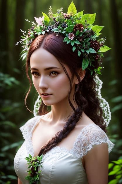 Premium Ai Image Beautiful Inhabitant Of The Forest Mythical