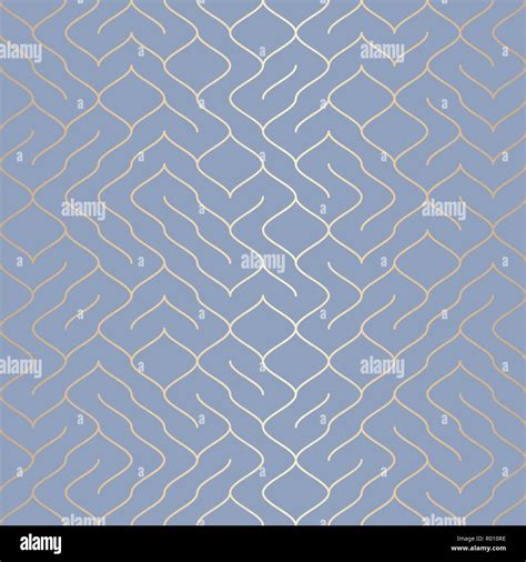 Geometric Blue Seamless Pattern Background Simple Graphic Print Vector Repeating Line Texture