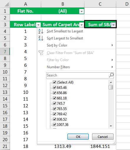 Pivot Table Filter How To Filter Inbuilt Create Slicers Template