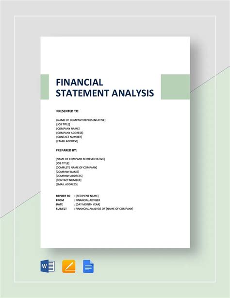 What Are Financial Statement Analysis Design Talk