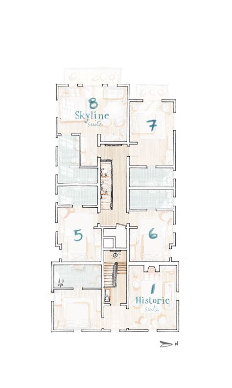 Guest House Floor Plan — Guest House Raleigh