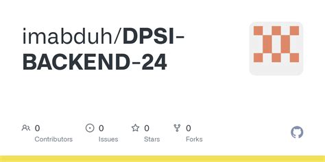 Github Imabduhdpsi Backend 24