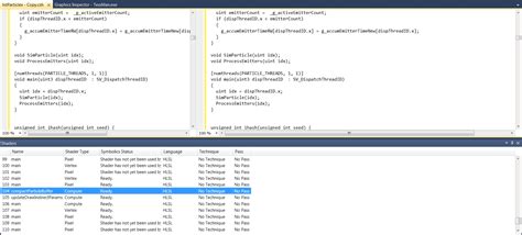 Dynamic Shader Editing