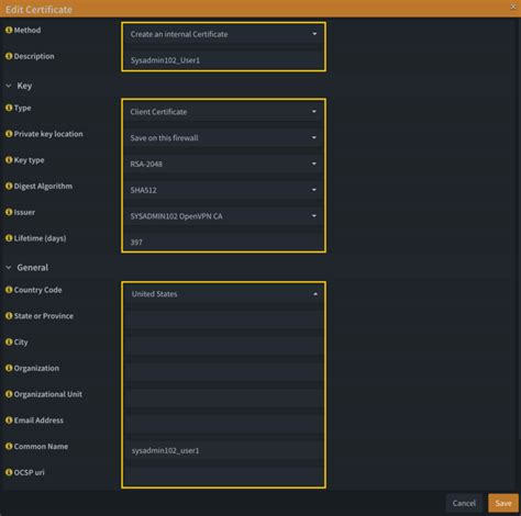 Opnsense Openvpn Instance Remote Access Ssltls User Auth Sysadmin102™