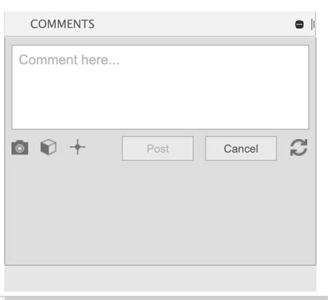 adding comments to a model in fusion 360 pdo knowledge
