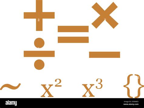 Background Colorful Vector Math Symbols Designs Stock Vector Image