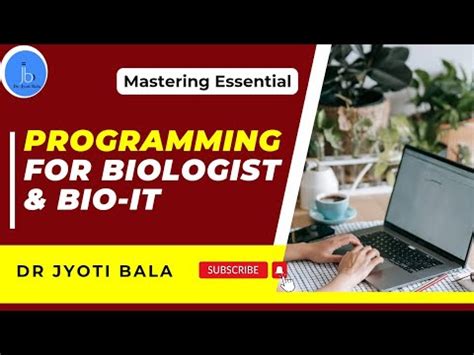 Top Programming For Biologists Biotech Bioinformatics Python Coding Programming For