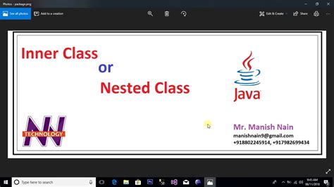 24 Java Tutorial For Beginners Inner Class In Java Manish Nain