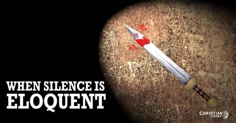 When Silence Is Eloquent Fortify Your Faith