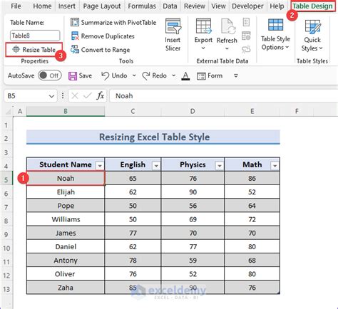 Resize Table In Excel 365 At Jackson Mcpherson Blog